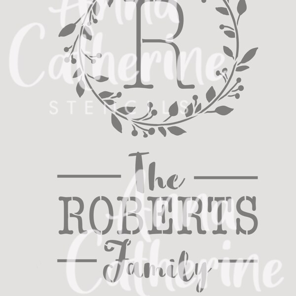 Established Stencil - Etsy