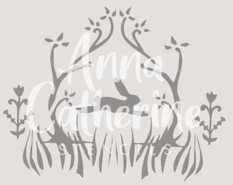 Rabbit Stencils - Etsy UK