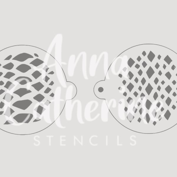 Snake Skin Stencil - Etsy