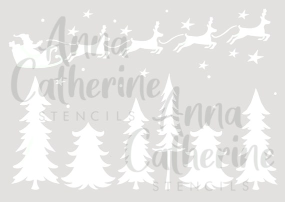 Winter Wonderland Stencils
