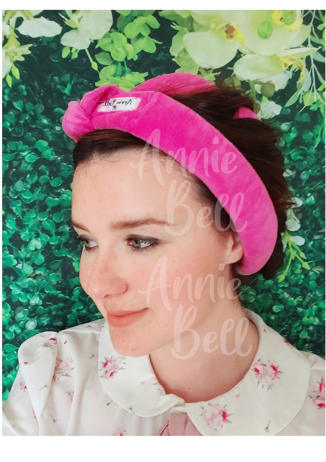 Long Heatless Curls Ribbon / Hot Pink / Hair Curler / Cotton Velour ...