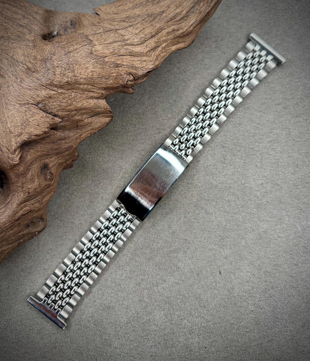Vintage 1970's Maruman Japan Stainless Steel 22MM Watch Strap - Etsy