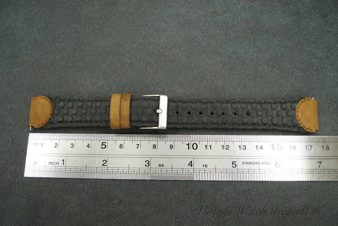 NOS Vintage Brown & Black Timex Expedition 18mm Leather Watch Strap - Etsy