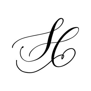 Custom Calligraphy Monogram | Wedding Logo | Handwritten Calligraphy ...