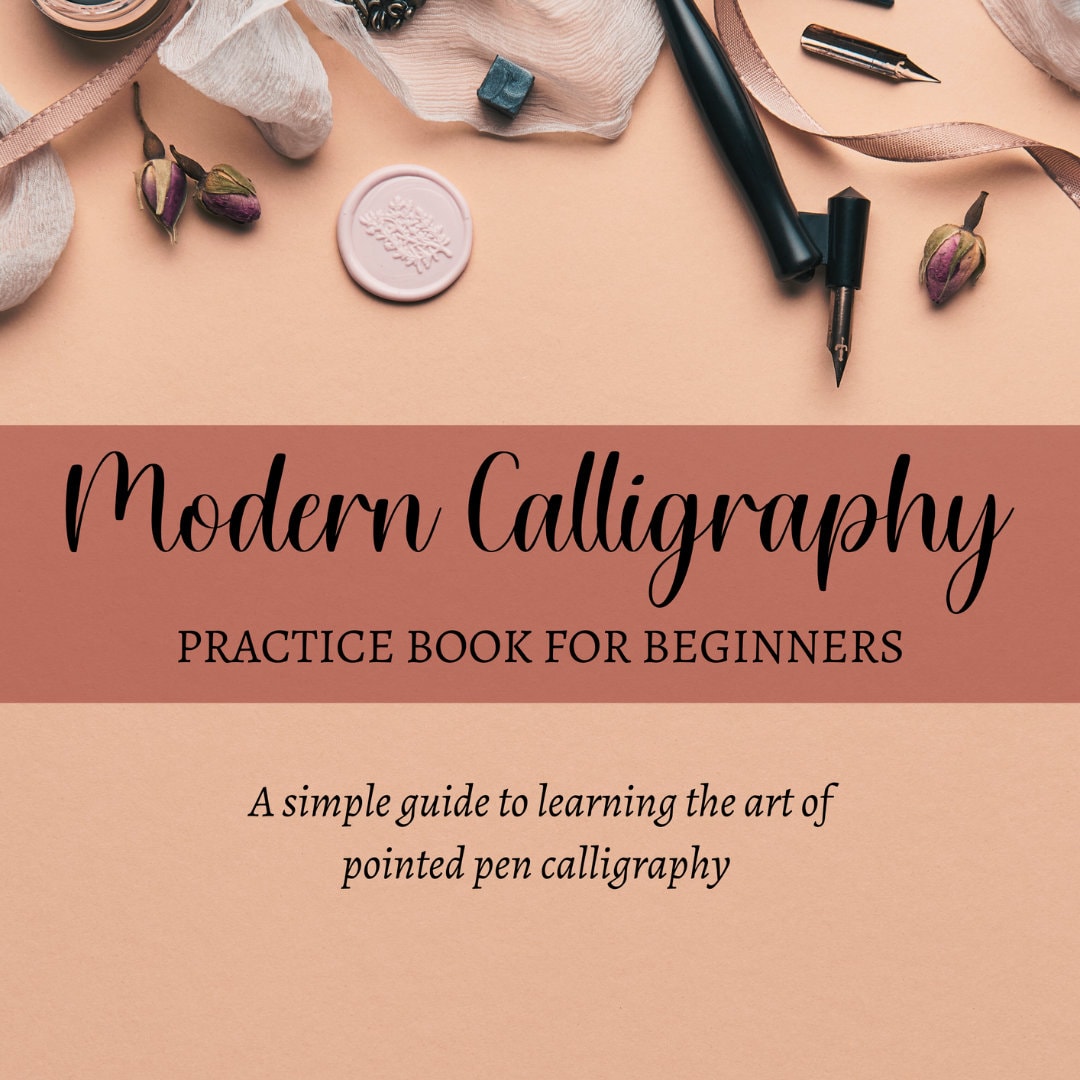 Digital Modern Calligraphy Workbook for Beginners | Calligraphy ...