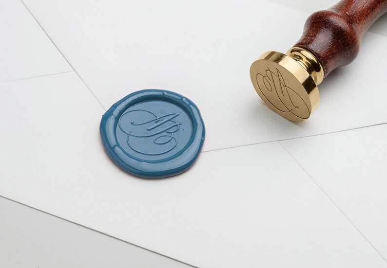 AB Monogram Wedding Logo Handwritten Calligraphy Monogram Copperplate ...