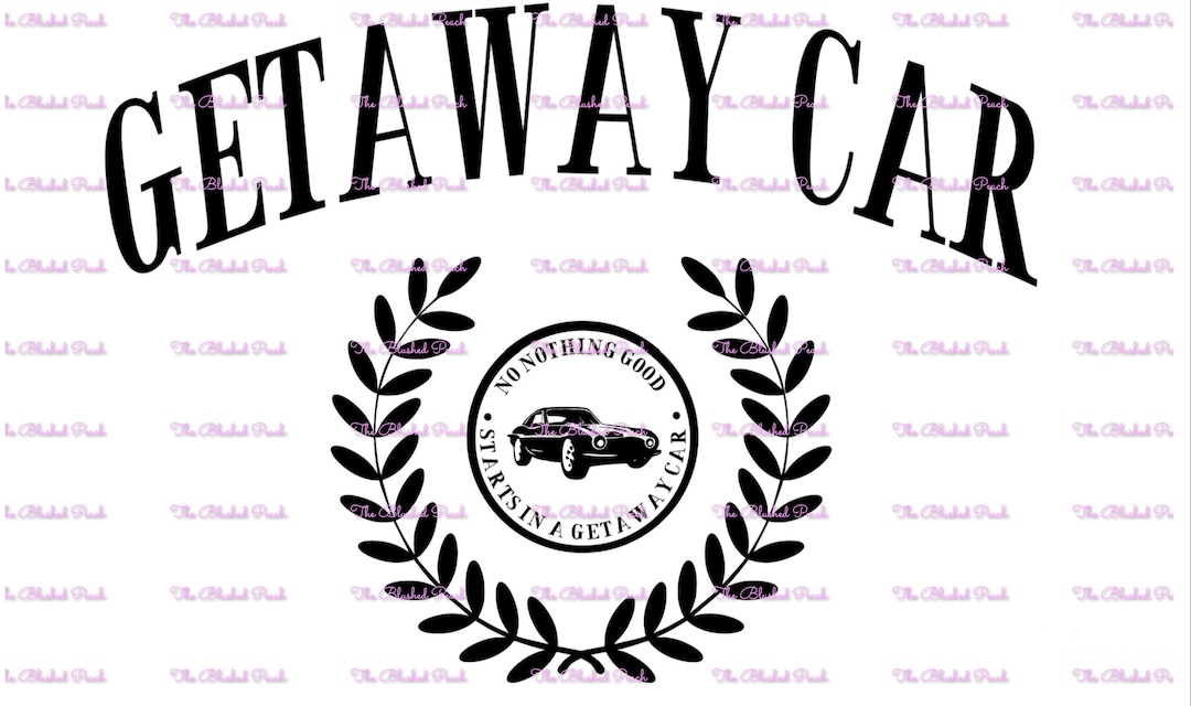 Getaway Car SVG File - Etsy