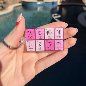 Women in STEM Keychain - Etsy