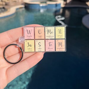 Women in STEM Keychain - Etsy