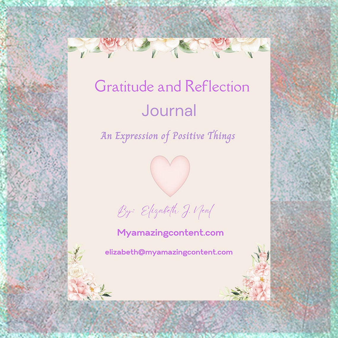 Gratitude and Reflection Journal, Journaling, Gratitude, Thankfulness ...