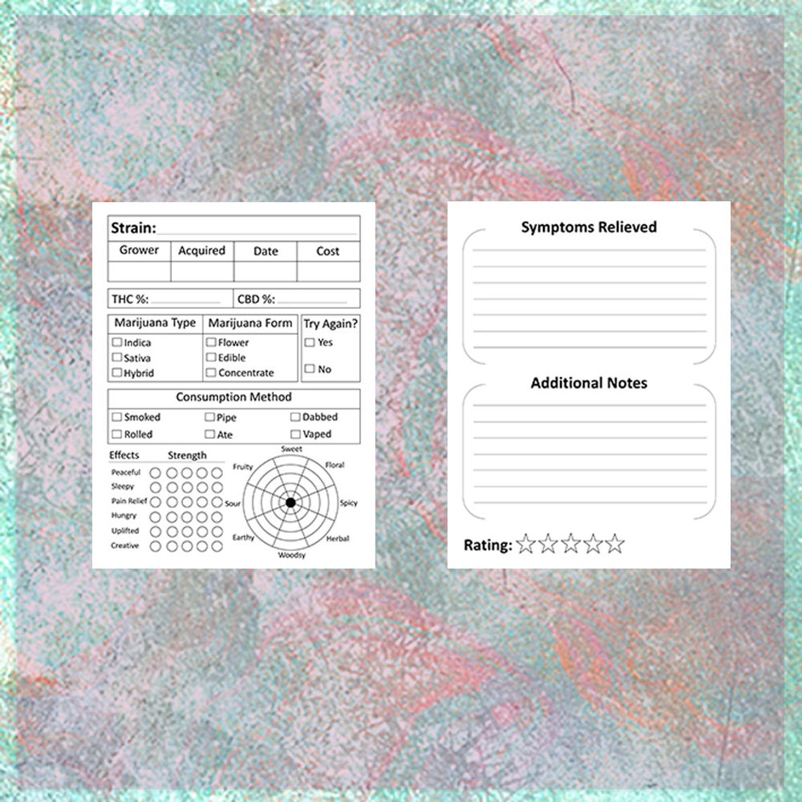 Cannabis Review Log Book Cannabis Book Cannabis Log Book - Etsy