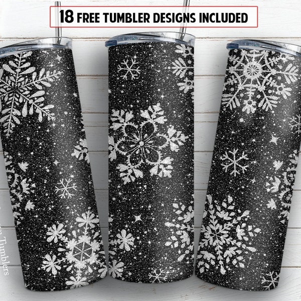 Snowflake Tumbler - Etsy