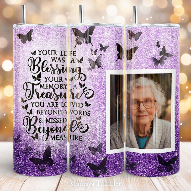 Purple Memorial Wraps - Etsy