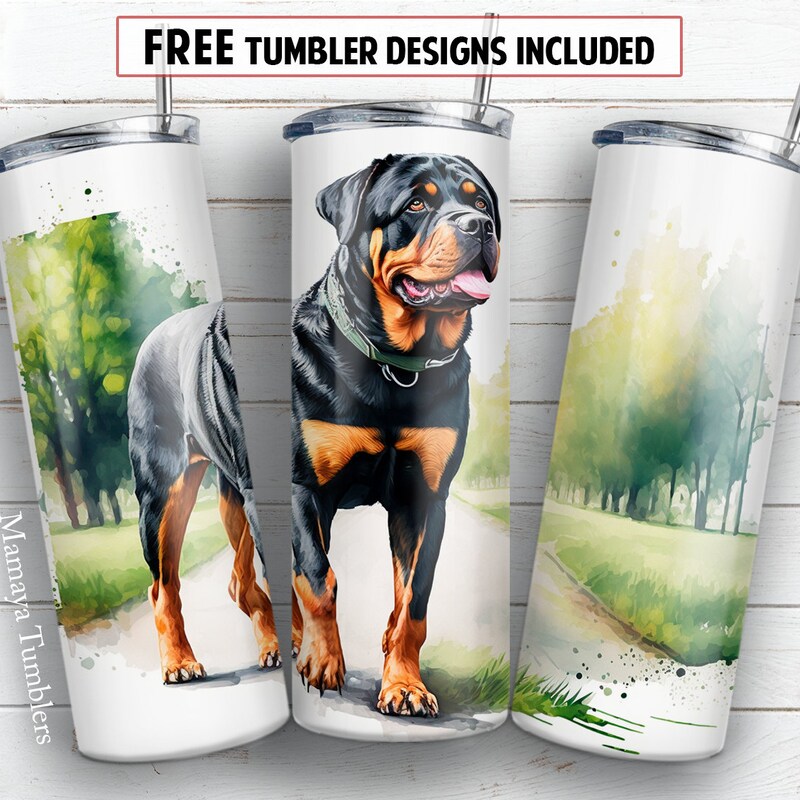 Rottweiler Portrait - Etsy