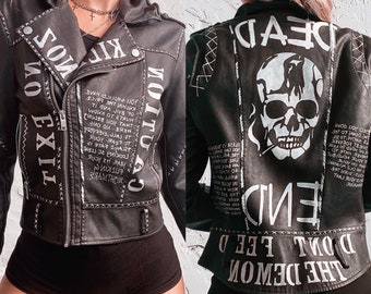 Avenged Sevenfold Leather Jacket - Etsy