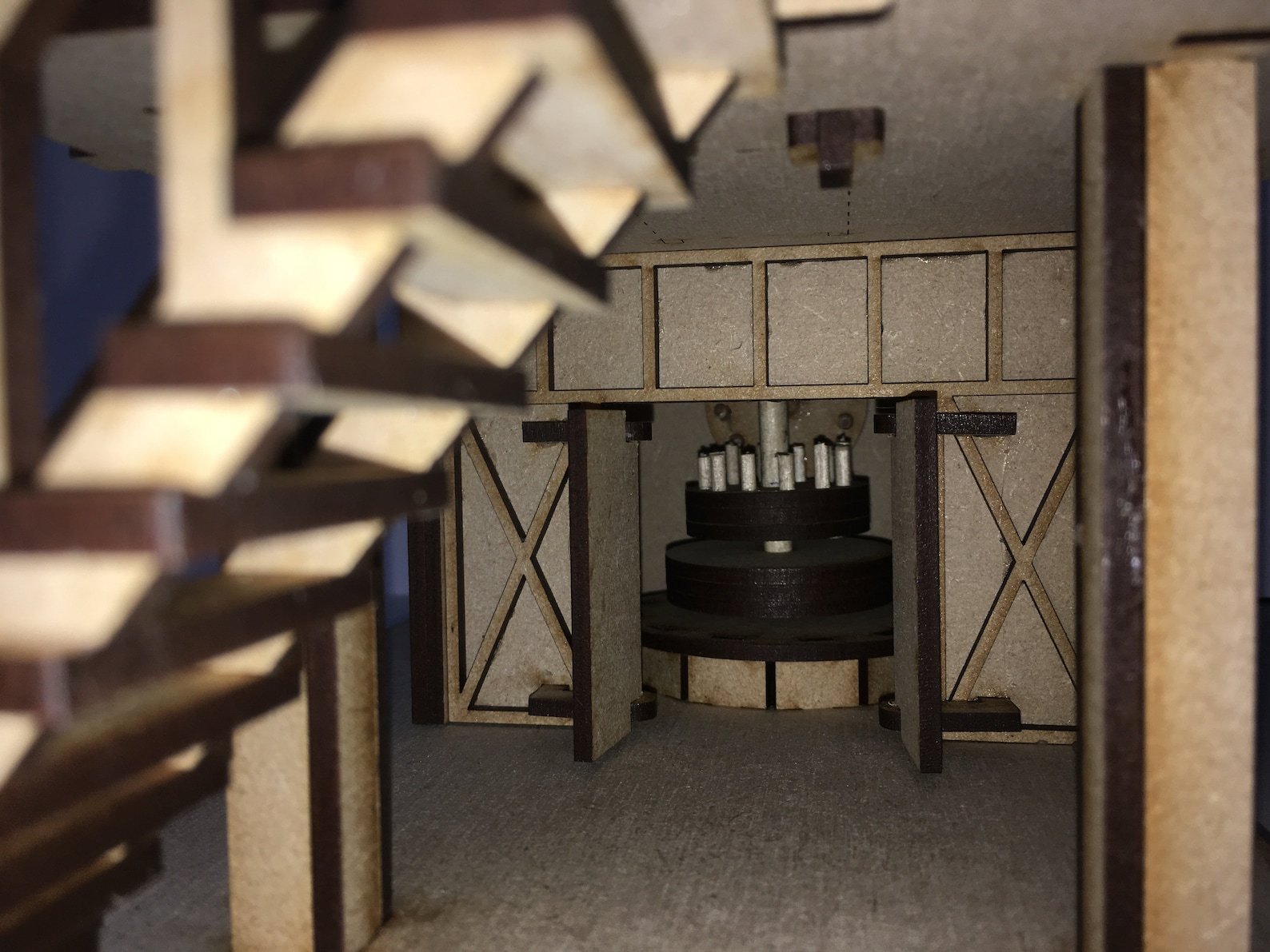 Tudor Water Mill House Model Kit: European Architecture, Laser Cut MDF ...