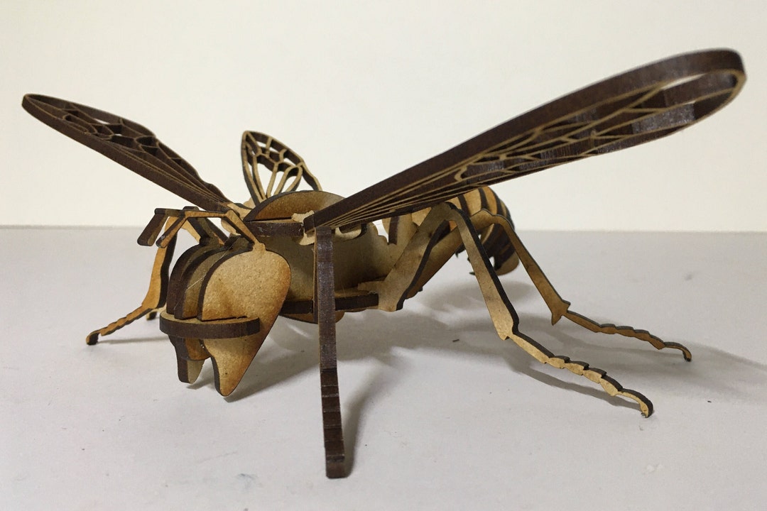 Bee Wasp Insect Craft Puzzle - Etsy
