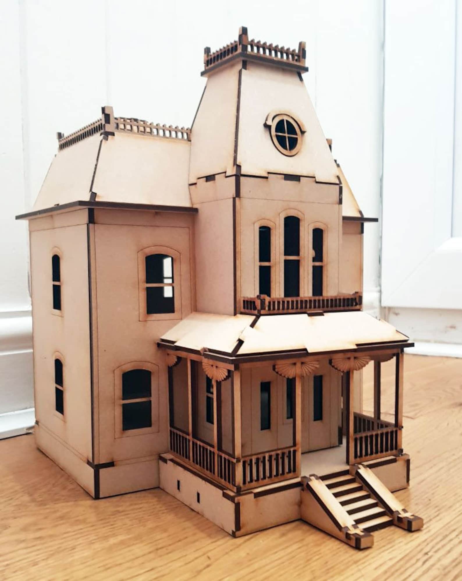 Bates Motel House Model Kit: Psycho Film Replica, DIY Build - Etsy