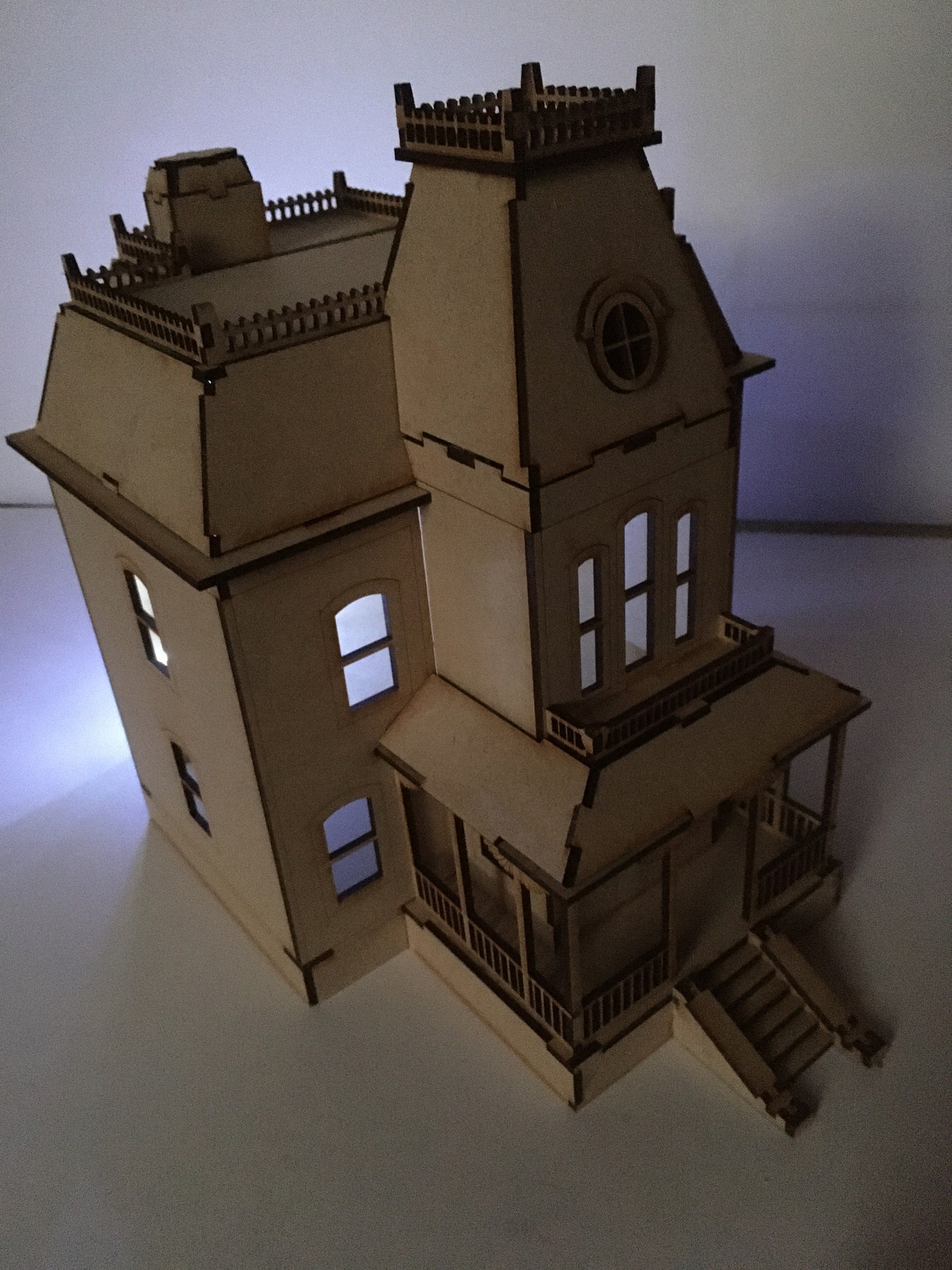 Bates Motel House Model Kit: Psycho Film Replica, DIY Build - Etsy