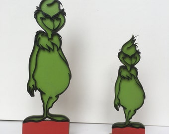 Grinch Table Setting - Etsy