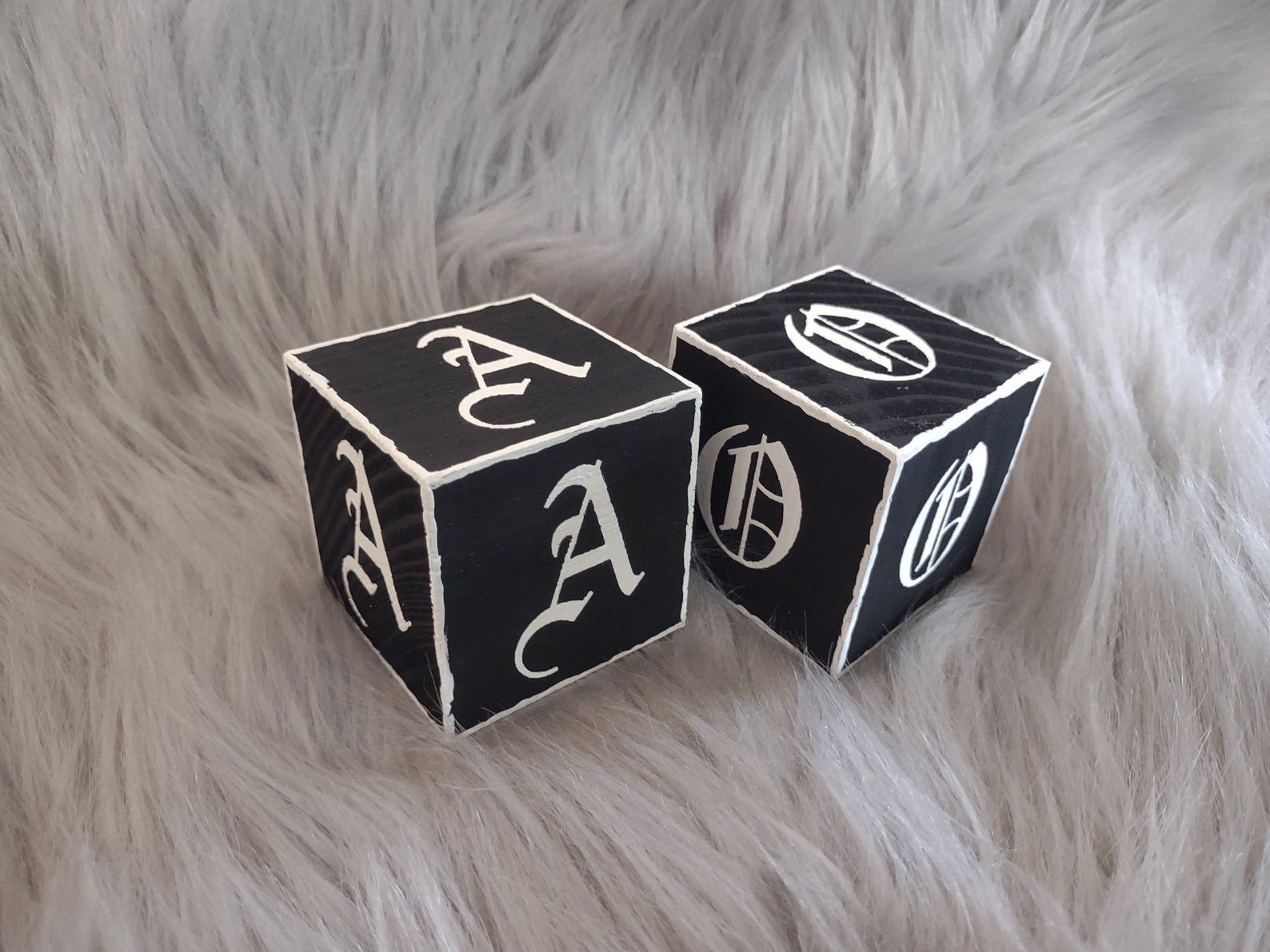 Gothic Baby Blocks // Nursery Decor // Baby Name Sign // - Etsy