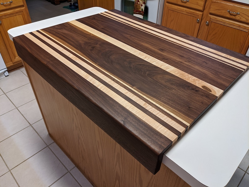 Custom Order Size - Walnut and Maple Pasta Board - Etsy