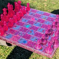 Chess Set Real Leaves Handmade | Chess Sets With Chessboard or Without ...