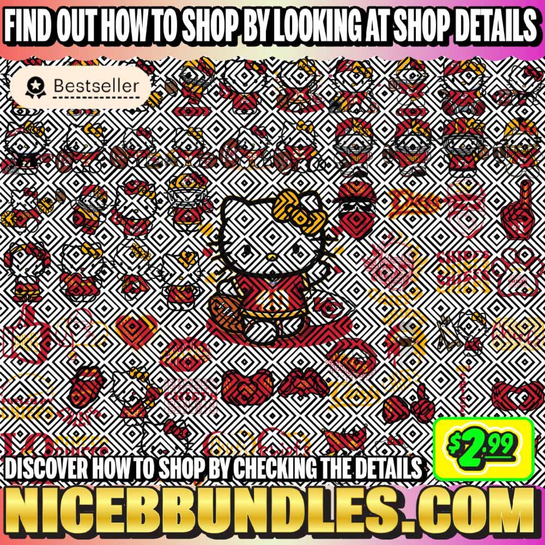 310 Hello-kitty Kansas-city-chiefs Logo Files Svg, Kansas-city-chiefs ...