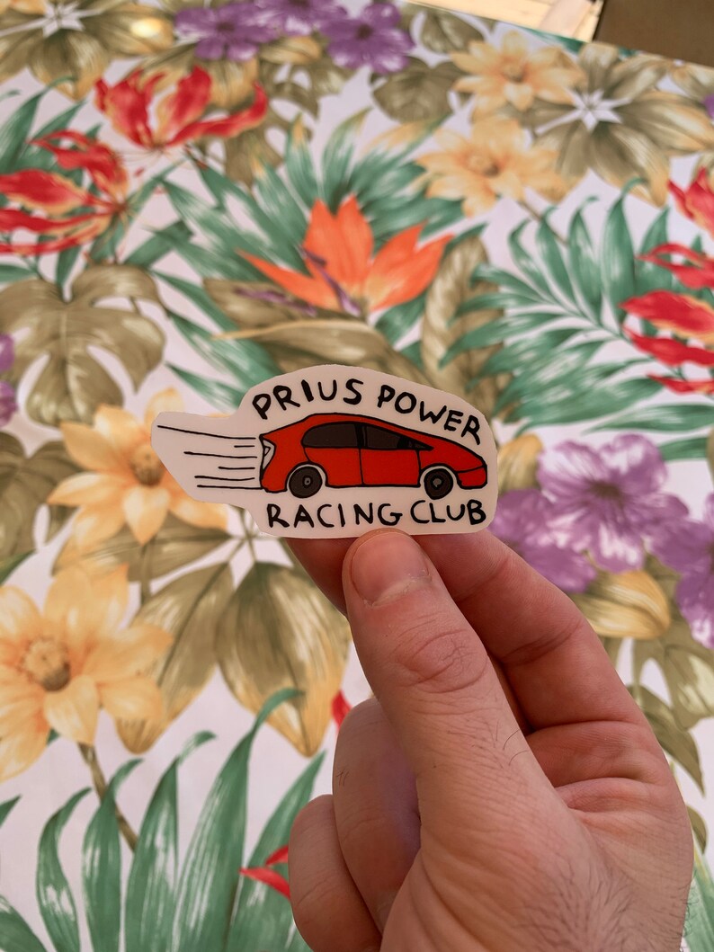 Prius Power Racing Club™ Sticker / Gift for Your Favorite | Etsy