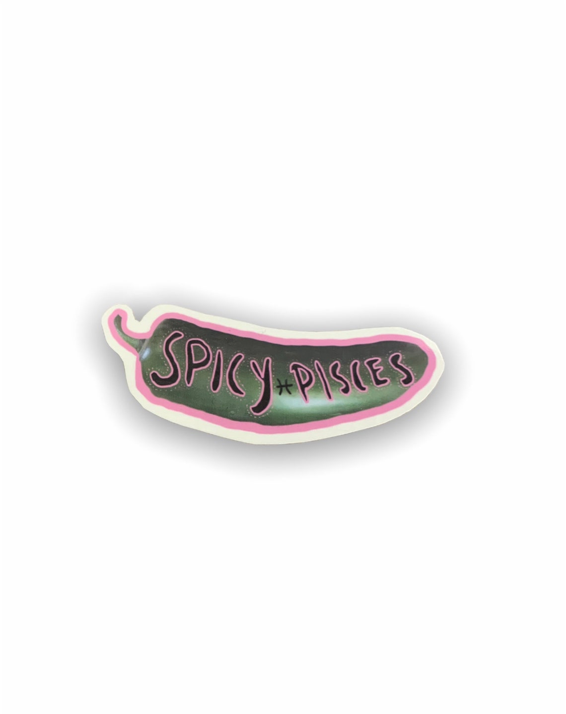 Pisces sticker / Spicy Pisces / Zodiac Sign / Spice lovers / | Etsy