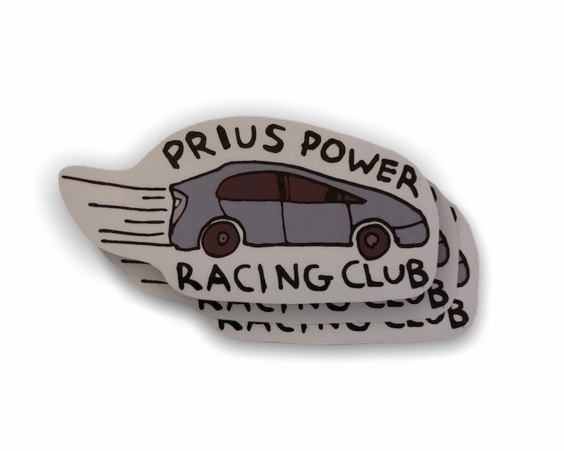Prius Power Racing Club™ Sticker / Gift for Your Favorite | Etsy