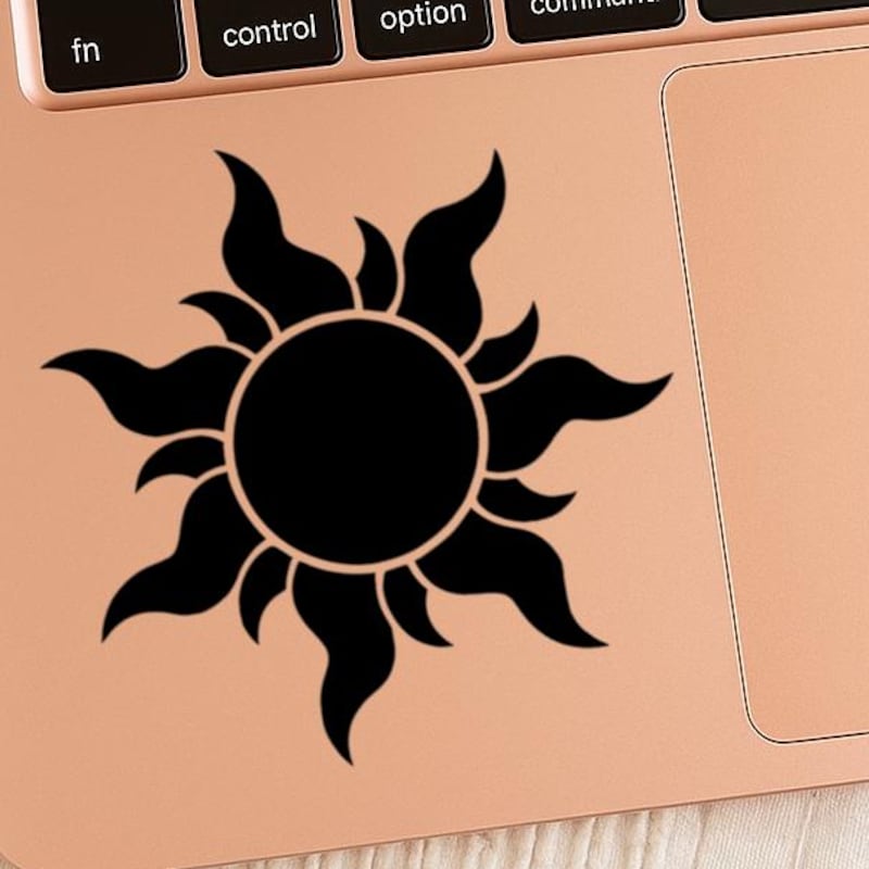 Tangled Sun Symbol - Etsy
