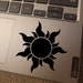 VINYL DECAL Rapunzel Sun Symbol Tangled Vinyl Decal Sticker for Laptops ...