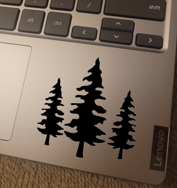 VINYL DECAL Pine Trees Tree Pine Vinyl Decal Sticker | Etsy