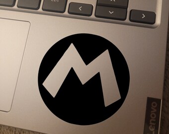 Mario Logo Sticker - Etsy