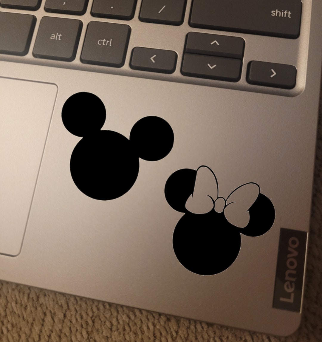 VINYL DECAL Set of Mickey and Minnie Mouse Disney Vinyl Decal Sticker ...