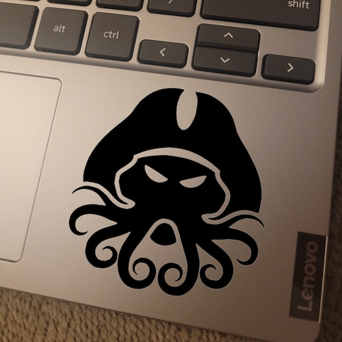 Davy Jones Pirates of the Caribbean Vinyl Decal - Etsy