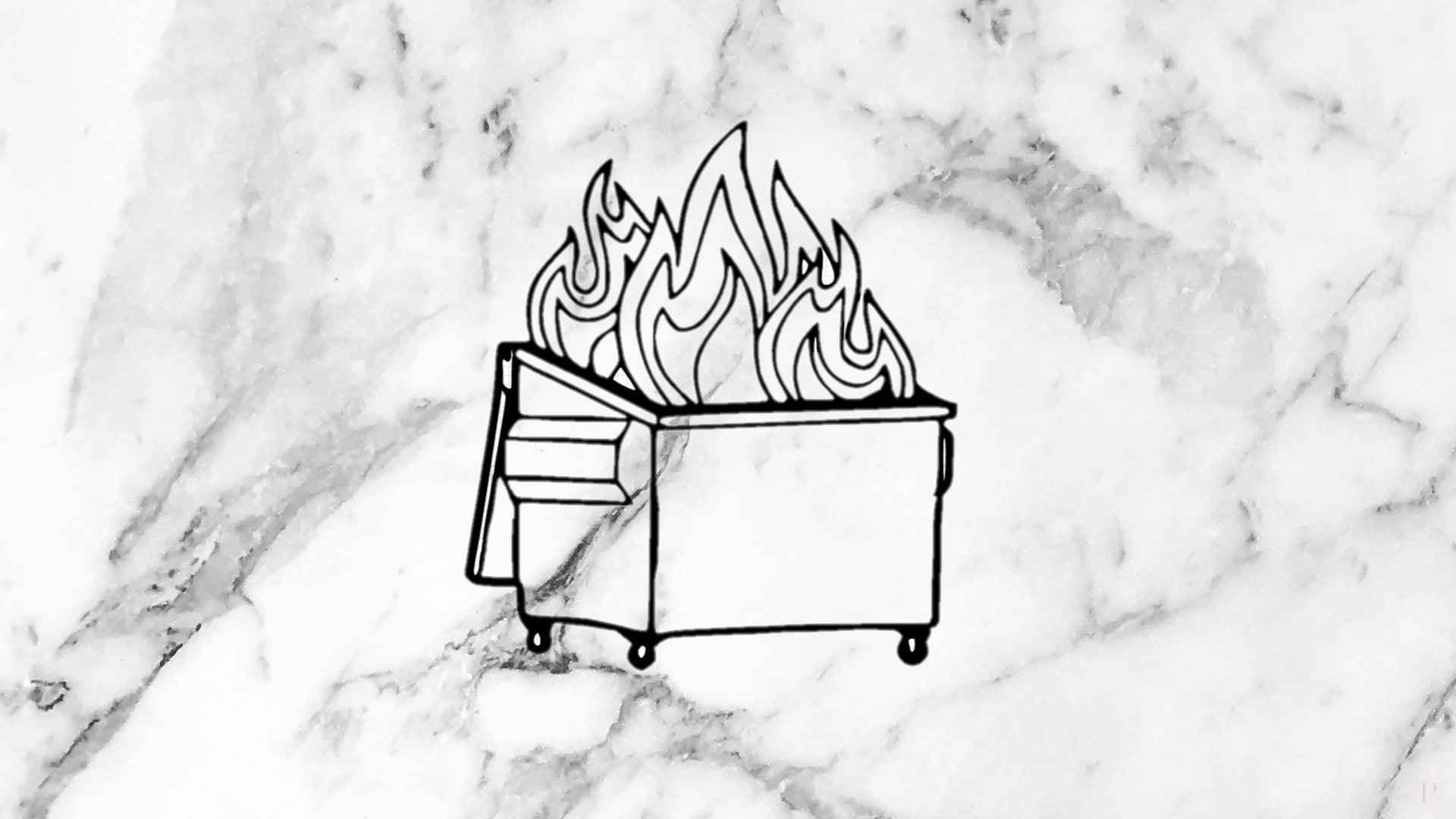 VINYL DECAL Dumpster Fire Vinyl Decal Sticker for Laptops | Etsy