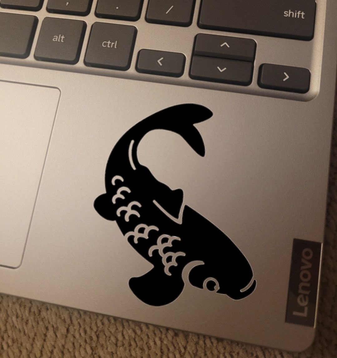 VINYL DECAL - Koi Fish Vinyl Decal Stickers for Laptops, Car Windows ...