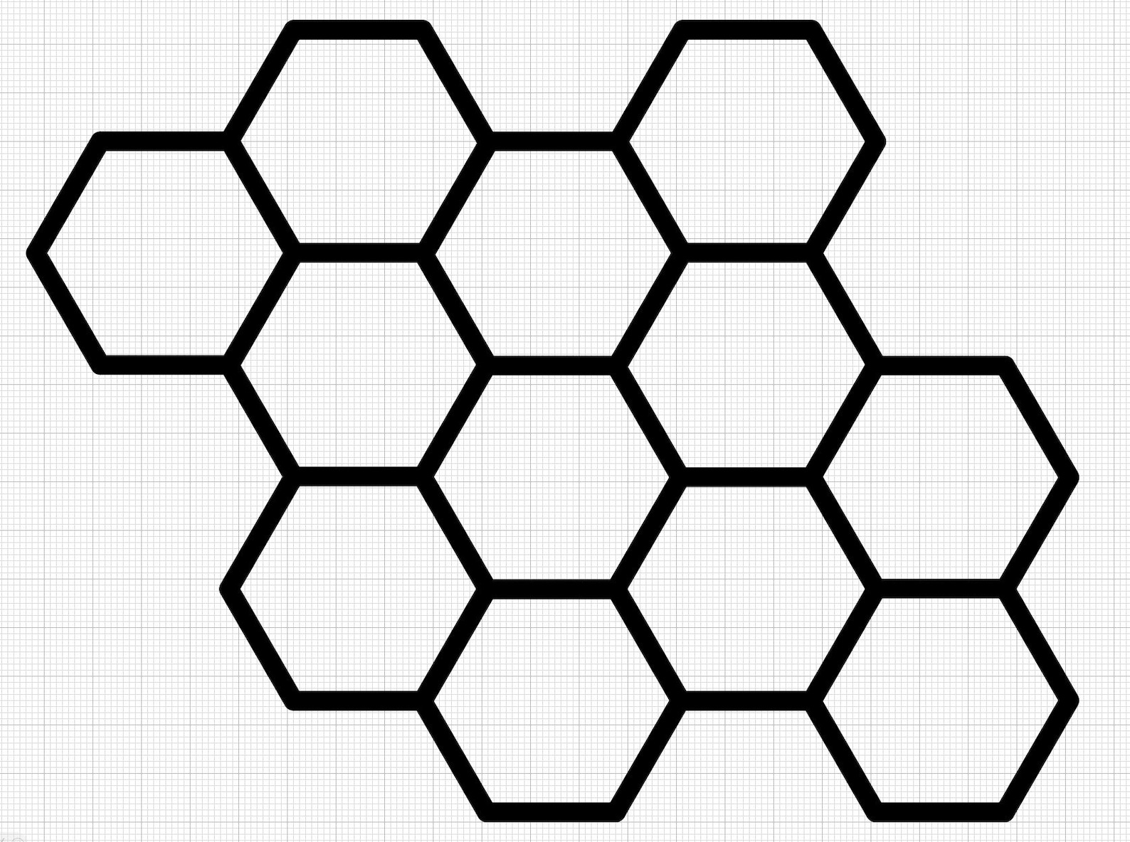 VINYL DECAL - Honeycomb Pattern Vinyl Decal Sticker for Laptops, Car ...