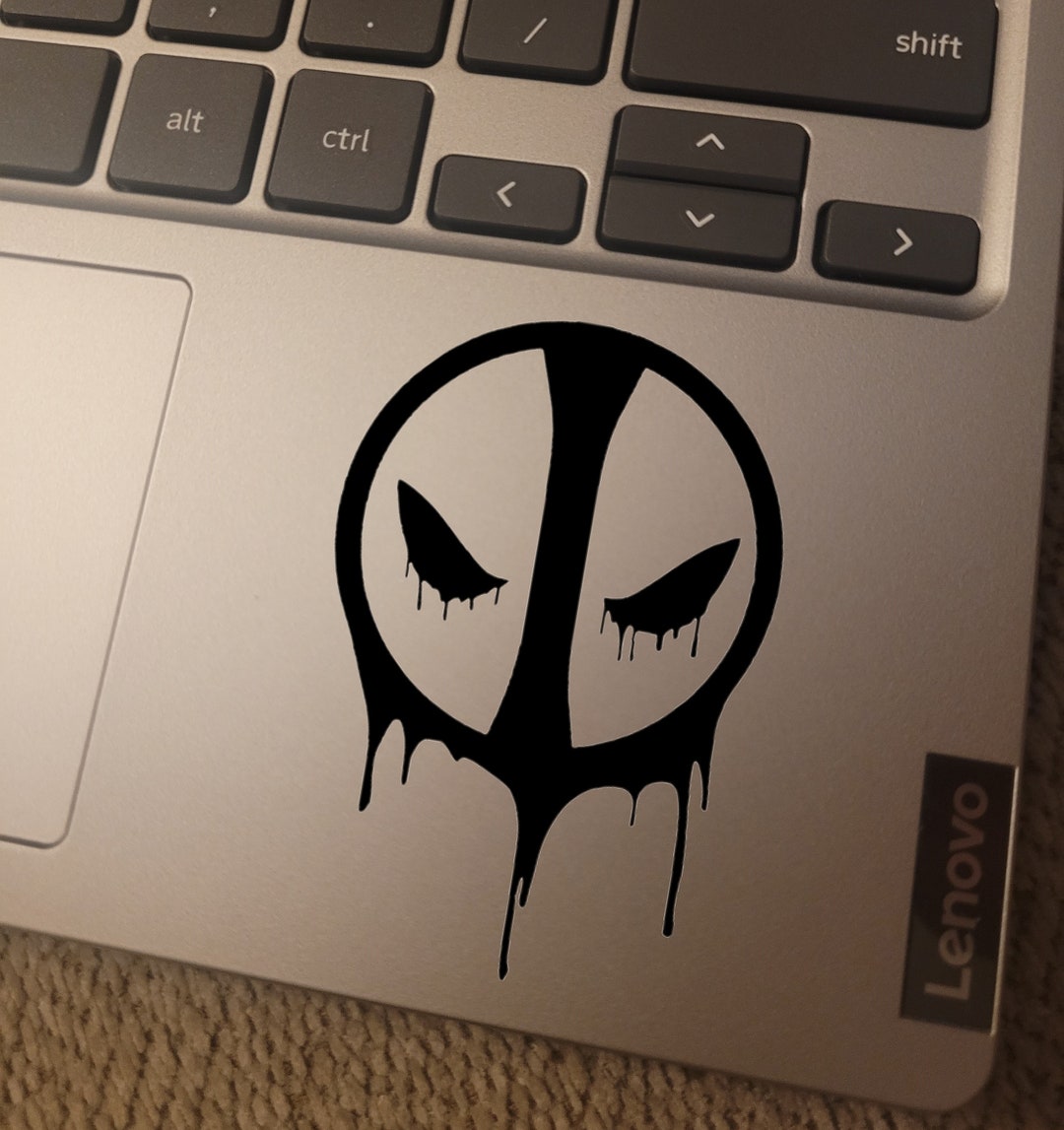 VINYL DECAL Deadpool Vinyl Decal Sticker for Laptops Car - Etsy