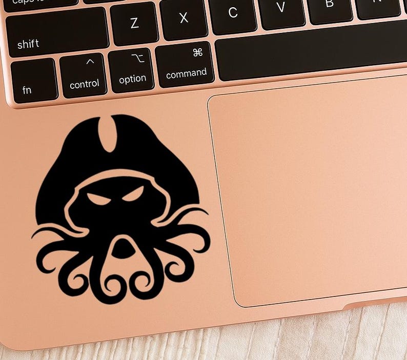 VINYL DECAL - Davy Jones - Pirates of the Caribbean - Vinyl Decal ...