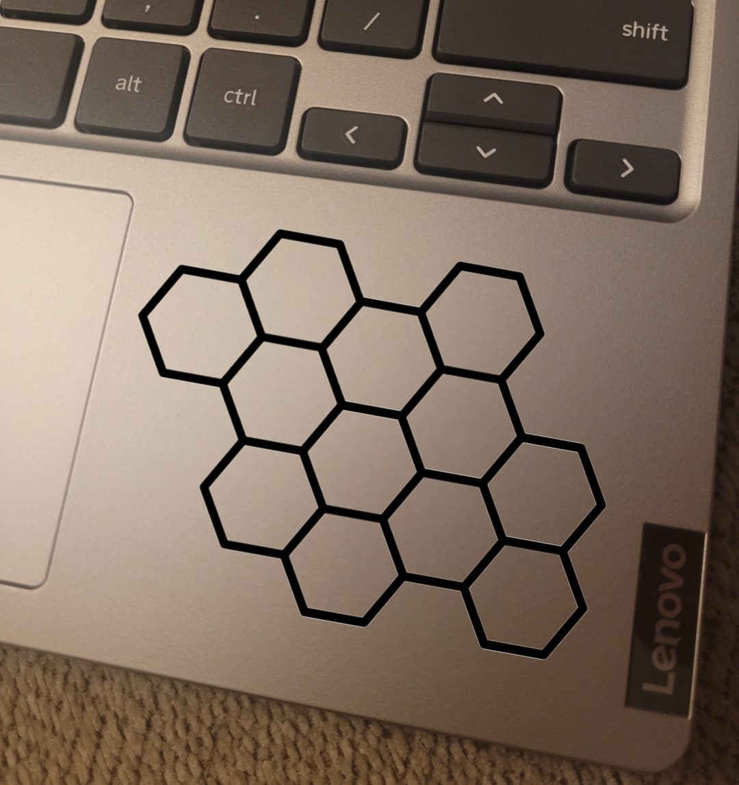 VINYL DECAL - Honeycomb Pattern Vinyl Decal Sticker for Laptops, Car ...