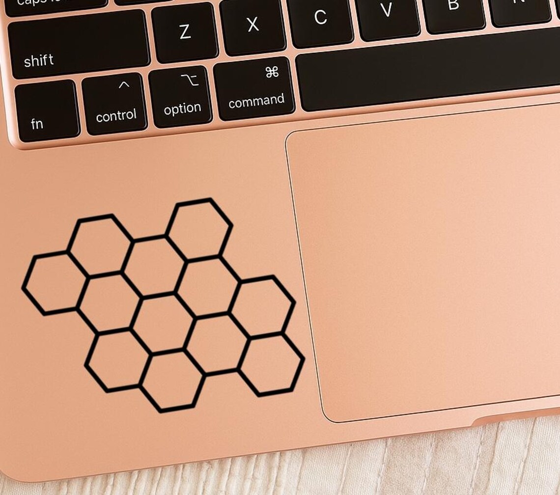 VINYL DECAL - Honeycomb Pattern Vinyl Decal Sticker for Laptops, Car ...