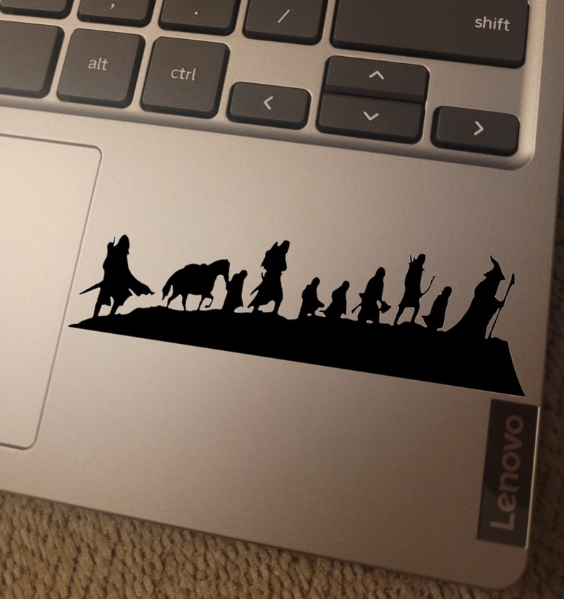 VINYL DECAL - Lord of the Rings Caravan Group Vinyl Decal Sticker for ...