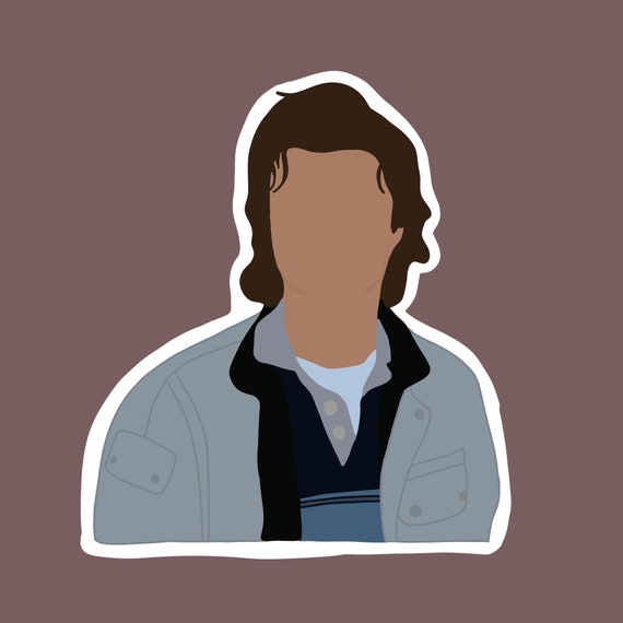 Steve Harrington Sticker Stranger Things Stickers Tv Show - Etsy