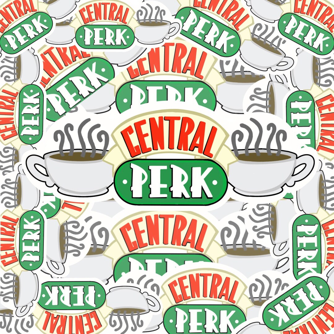 Central Perk Sticker: Friends TV Show, Weatherproof Vinyl - Etsy