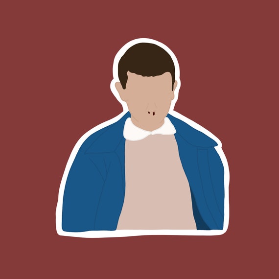 Eleven Sticker Stranger Things Stickers Tv Show Stickers - Etsy