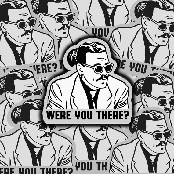 Johnny Depp Stickers Amber Heard Stickers Johnny Dep - Etsy