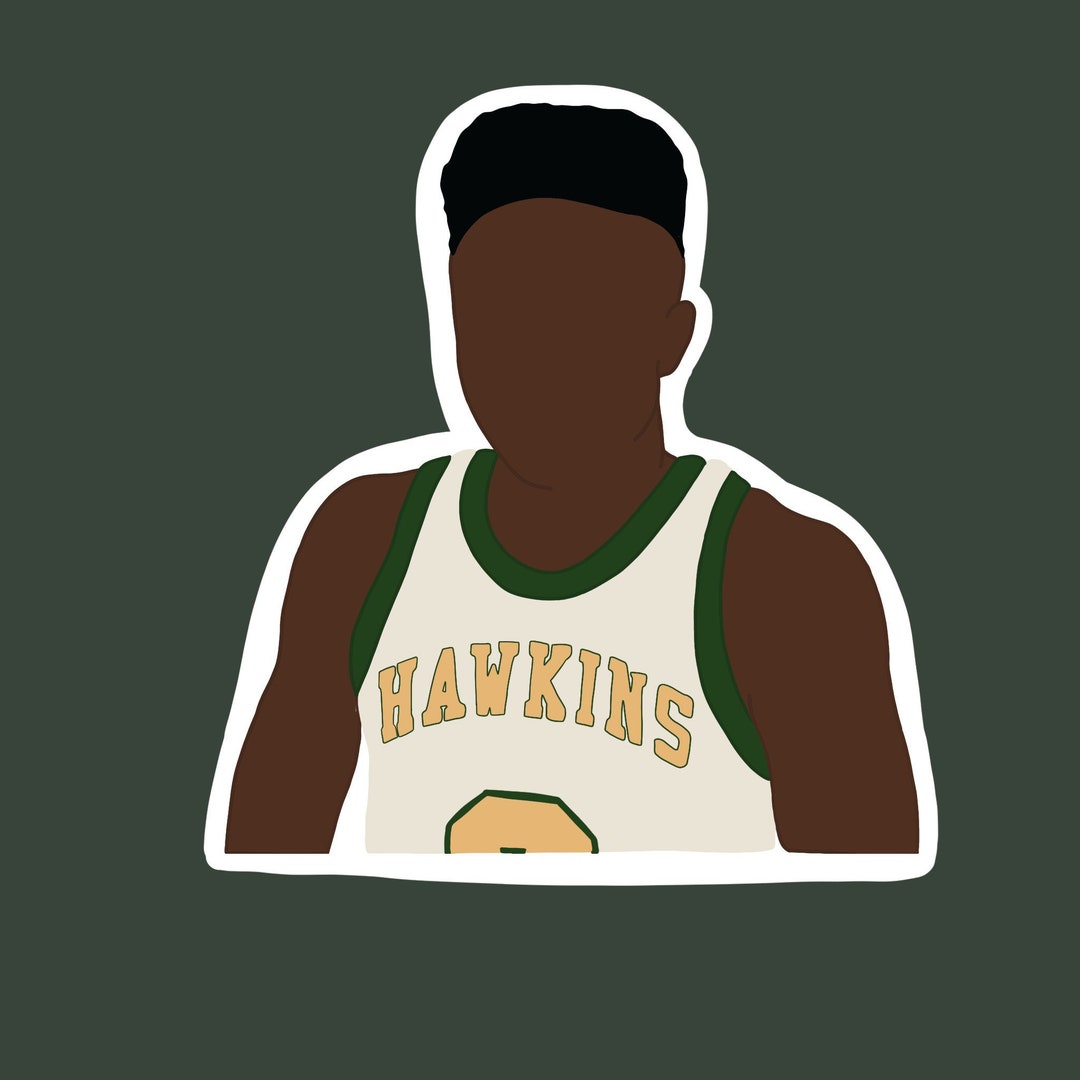 Lucas Sinclair Sticker, Stranger Things Stickers, Tv Show Stickers ...